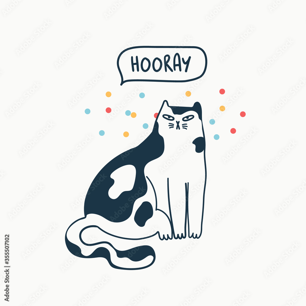 Hooray Cat