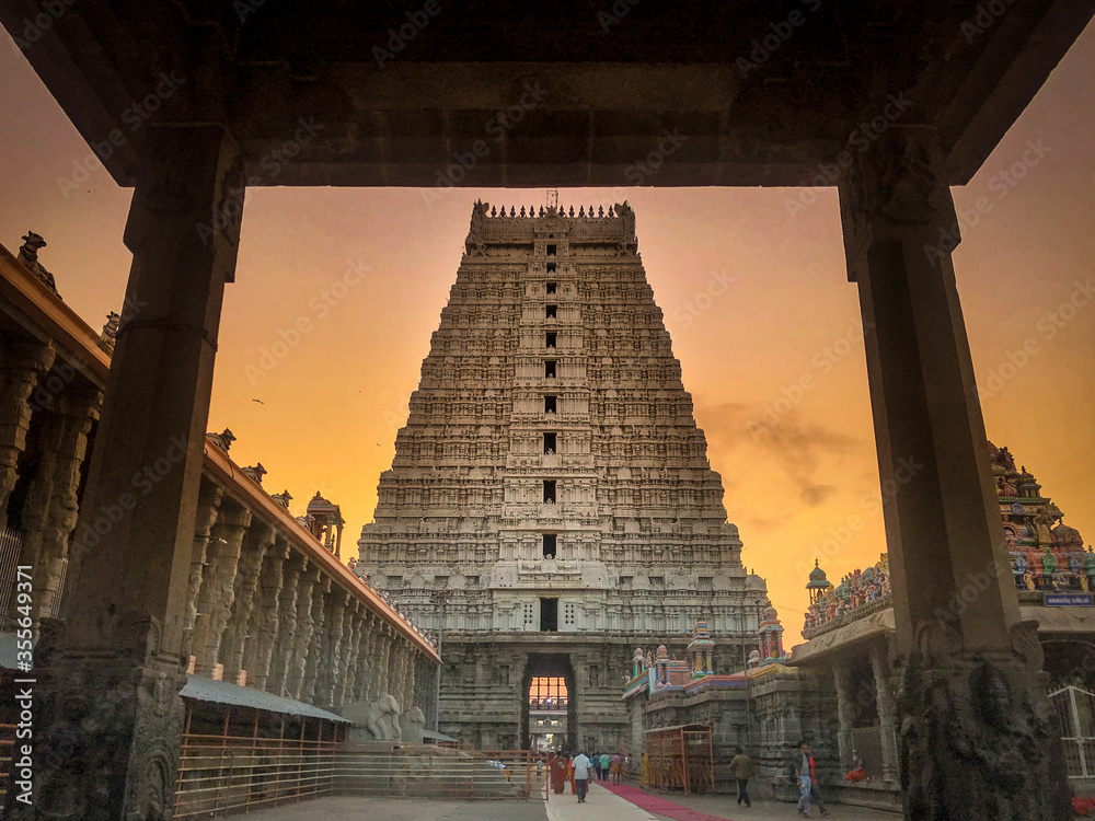 gopuram Stock Photo | Adobe Stock