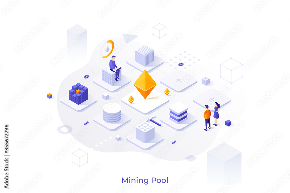 Vector Isometric Concept Stock Vector | Adobe Stock