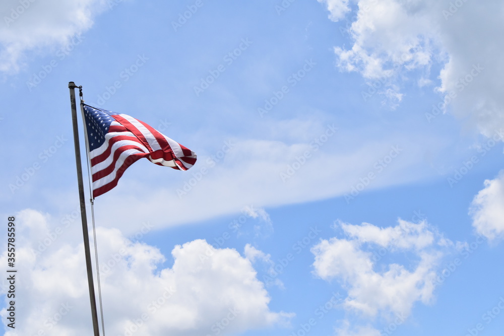 American Falg Stock Photo | Adobe Stock