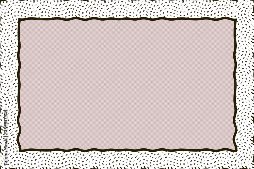 Blank background with decorative border Stock Illustration | Adobe Stock