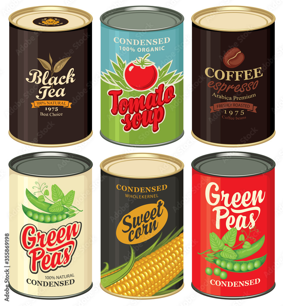 Vintage Soup Labels