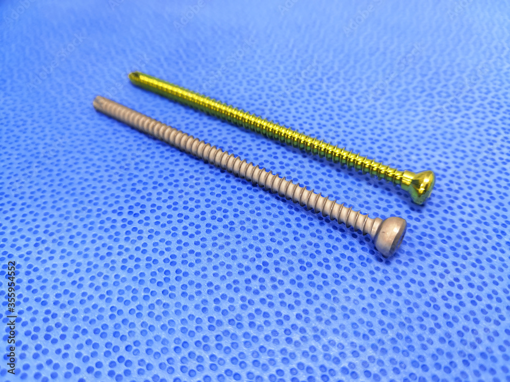 Orthopedic Surgical Screws Stock Photo | Adobe Stock