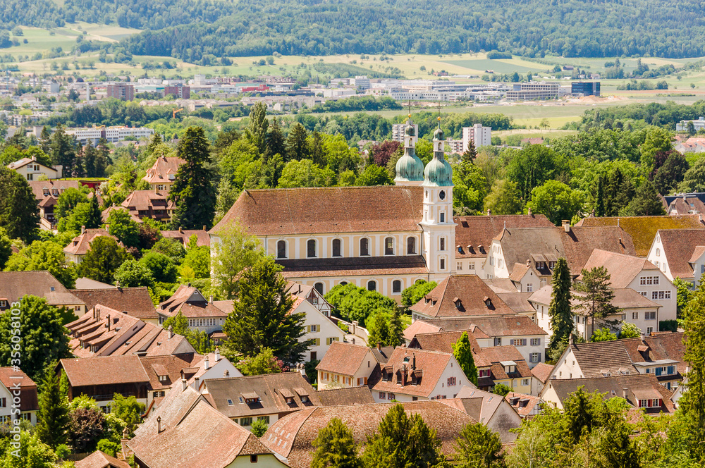 Arlesheim, Arlesheimer Dom, Dom, Domkirche, Dorfplatz, Dorf, Domkirche ...