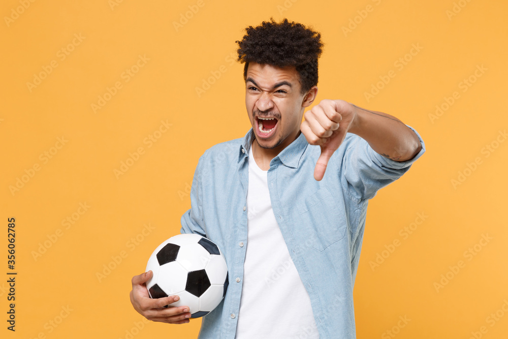 Angry Football Player