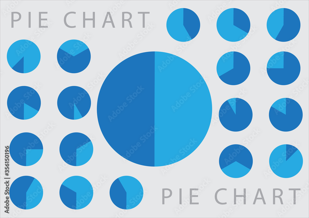 Visualization pie chart dashboard design for dashboard and infographic ...