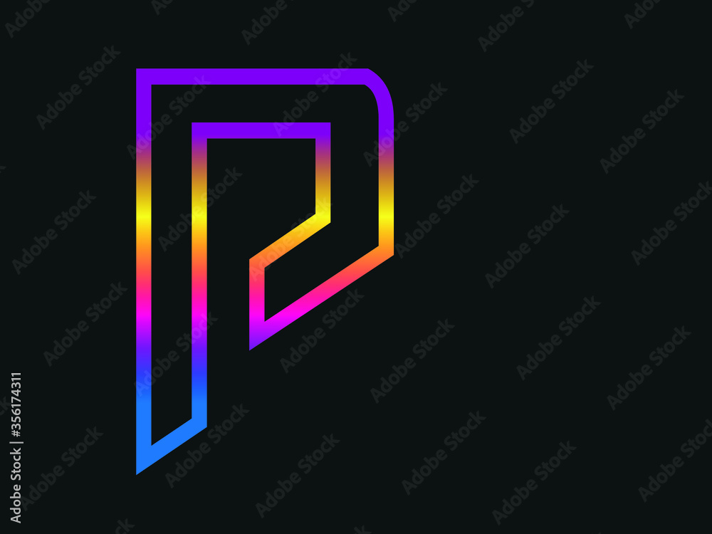 Cool Letter P Design