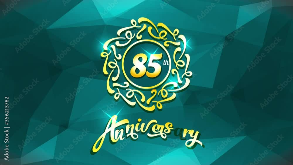 special 85th anniversary birthday greeting card for a very loved person ...