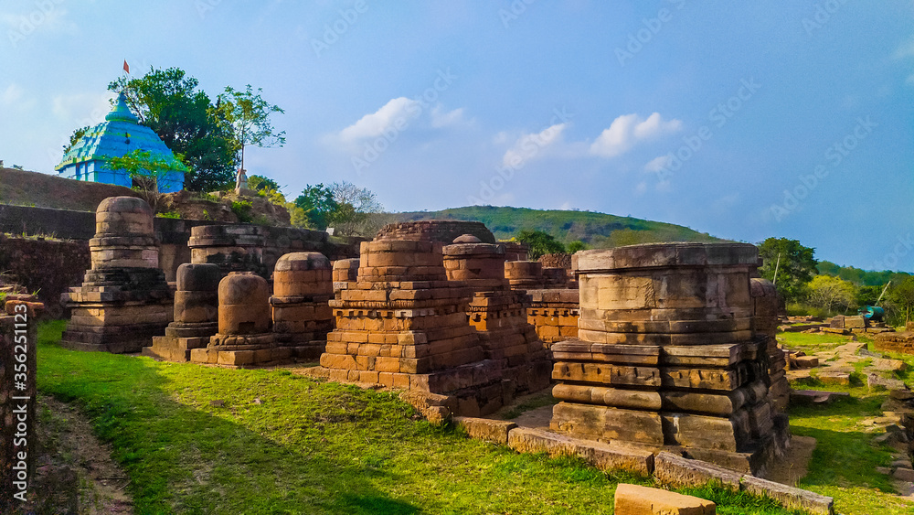 Stockfoto Landscape photo of a most famous Buddhist site called as ...