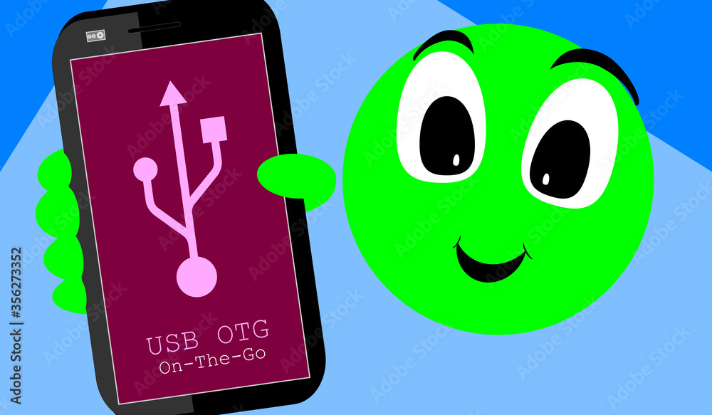 USB On-The-Go, OTG. Host and device. Symbol. The Universal Serial Bus ...