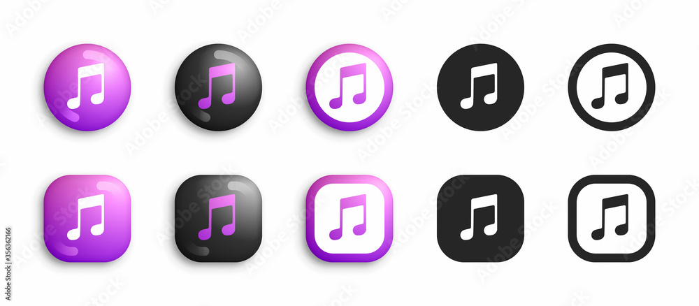 Itunes Logo Black Vector