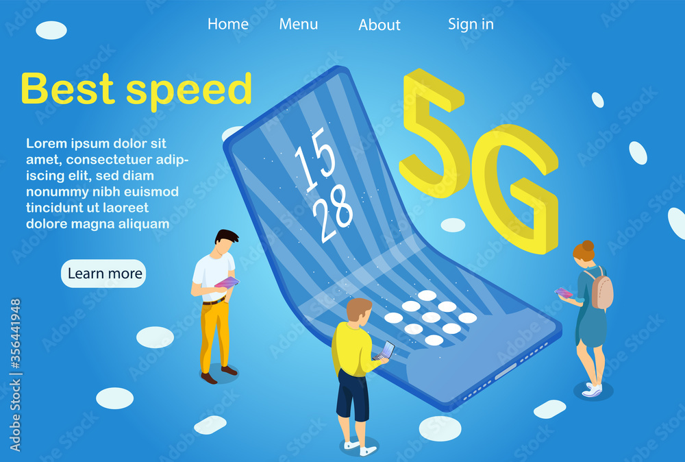 5G technology. Data rates are increasing. New business opportunities ...