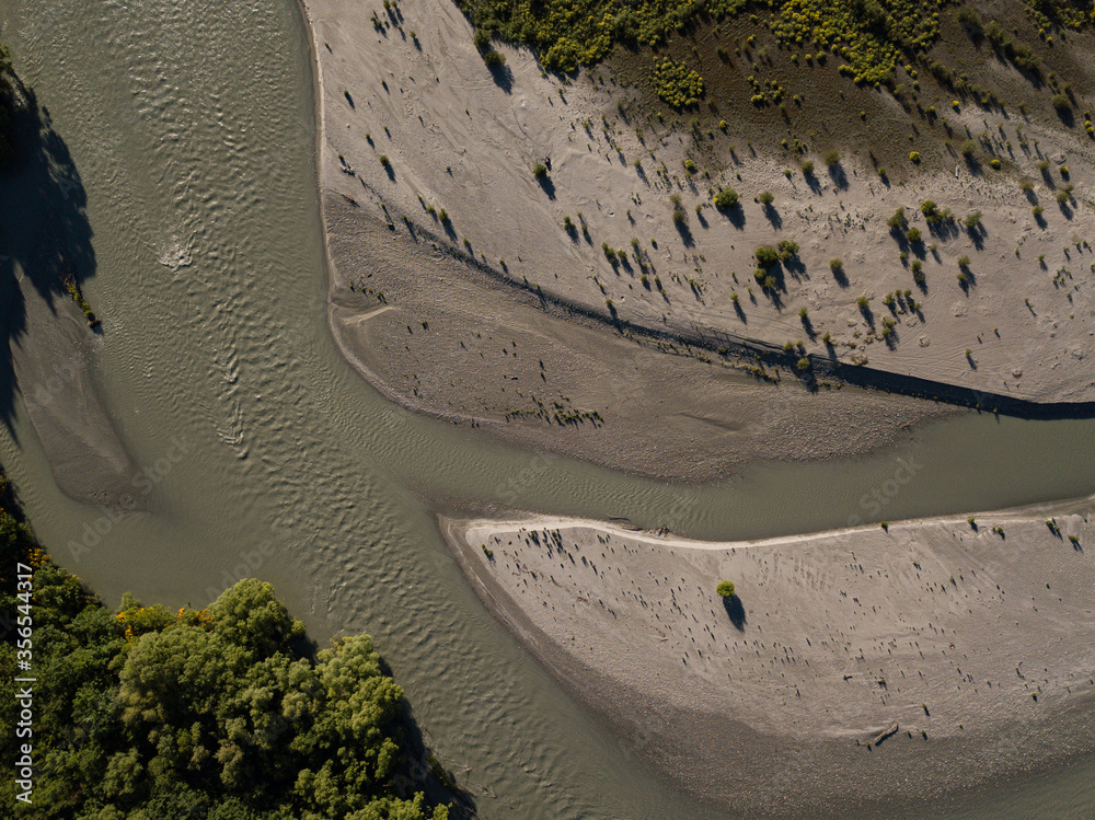 Aerial photos around Arthurs Point in Queenstown, New Zealand taken in ...
