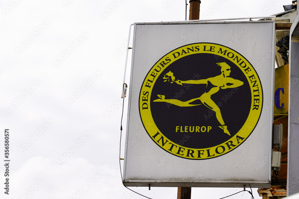 Interflora fleurop logo sign of shop flowers and delivery worldwide ...