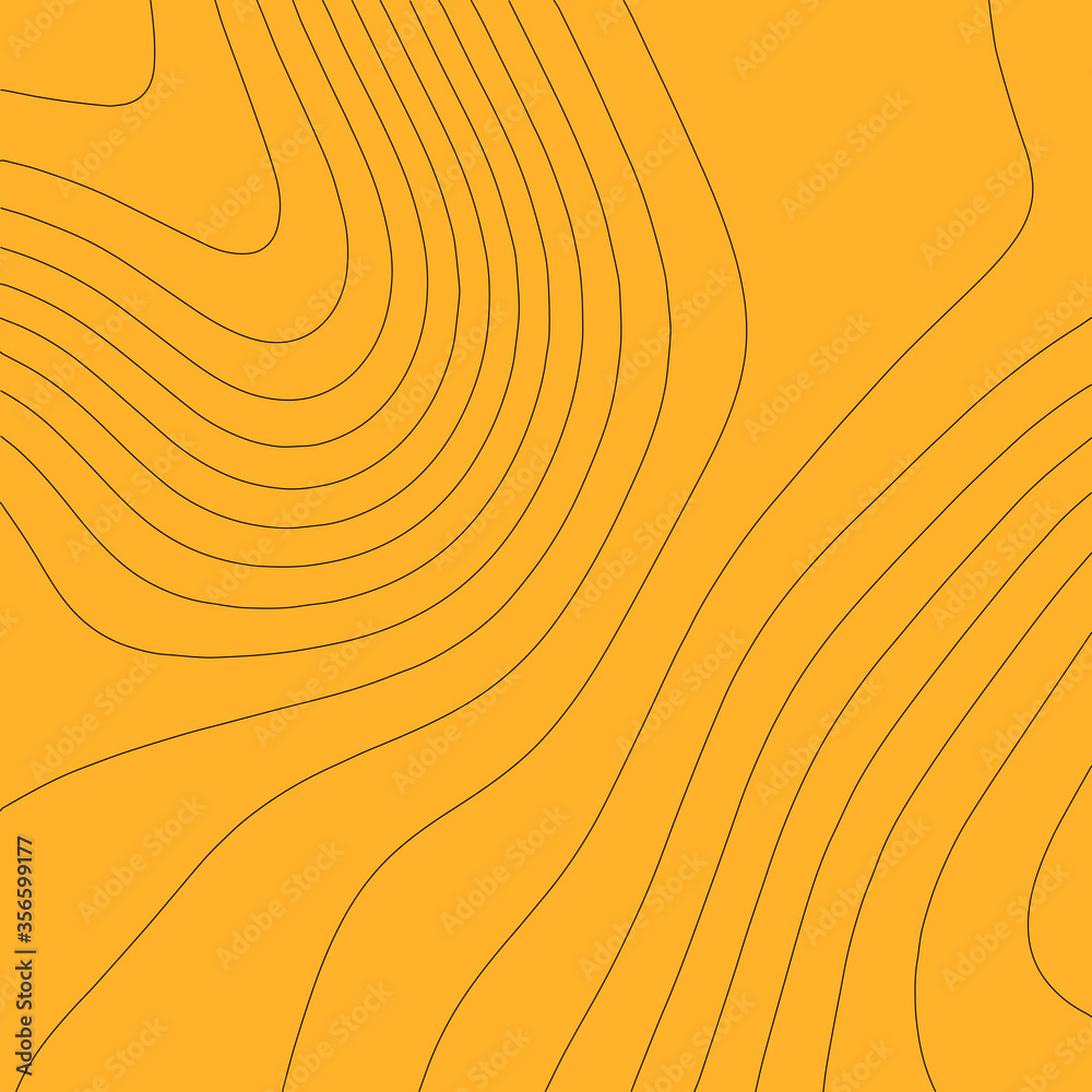 Elevation map. Topographic background. Vector illustretion. Stock ...