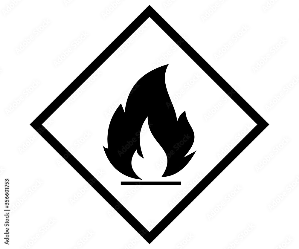 Inflammable Logo