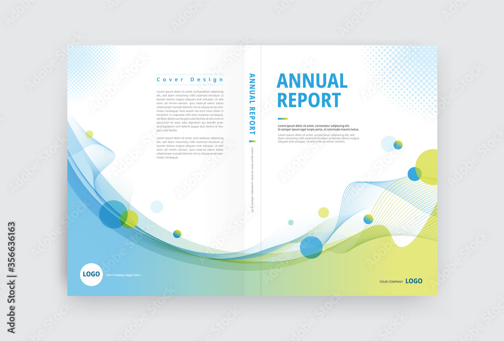 Cover template open Premium Vector Stock Vector | Adobe Stock