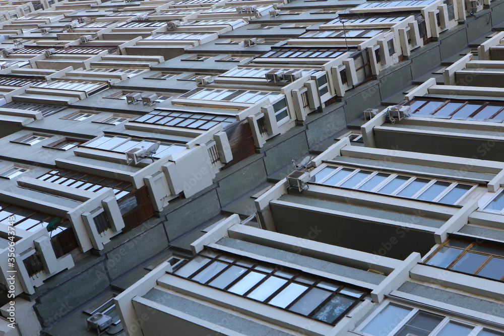 old facade of a soviet ussr concrete constructivism brutalism centipede ...