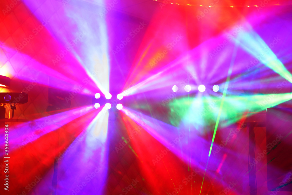 Laser lights during the concert Stock Photo | Adobe Stock