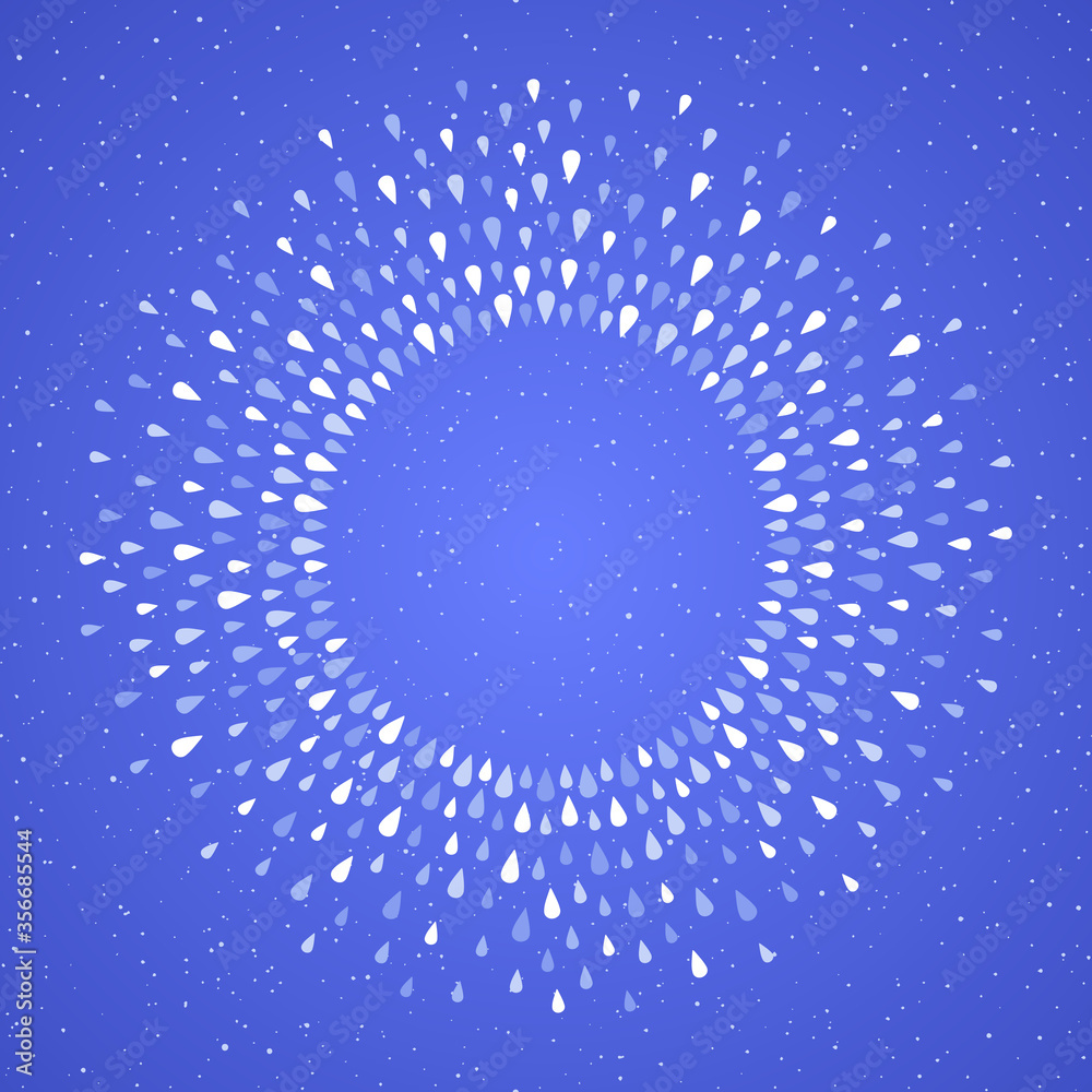 Water Droplet Borders