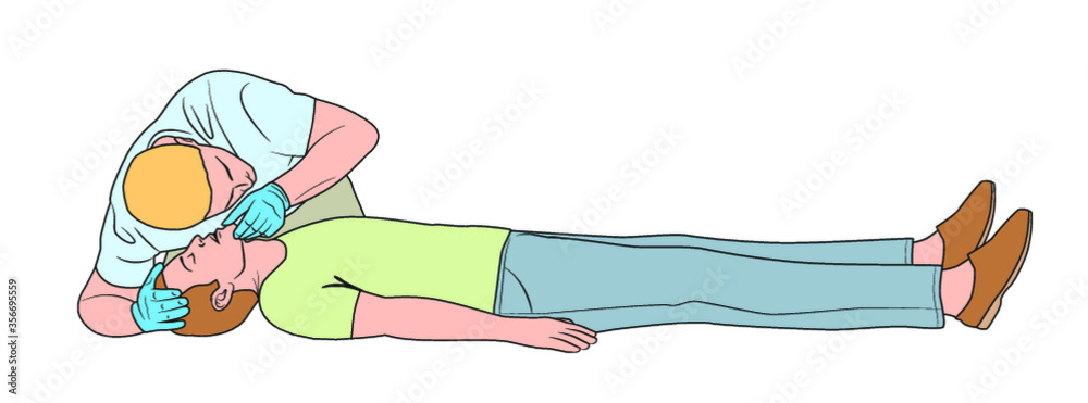 Ver Oír Sentir - Reanimación cardiopulmonar RCP - Primeros auxilios ...