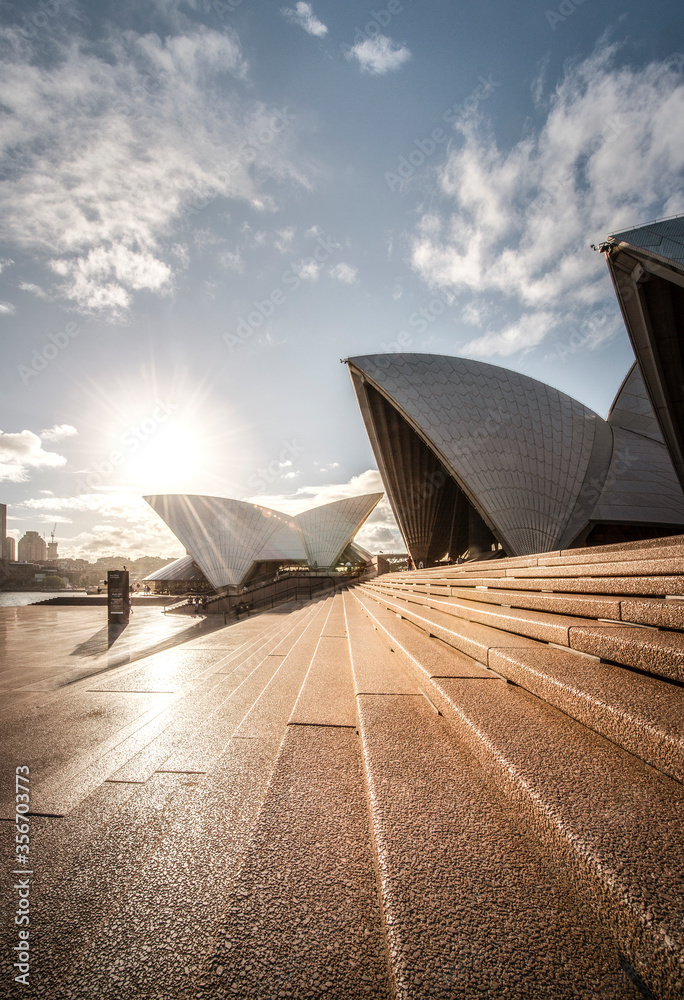 Sydney Opera house iconic landmarks of Sydney, Australia. Stock Photo ...