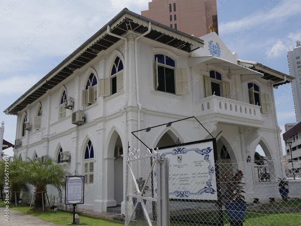 St. Peter’s Church in Melaka City, the oldest functioning Roman ...
