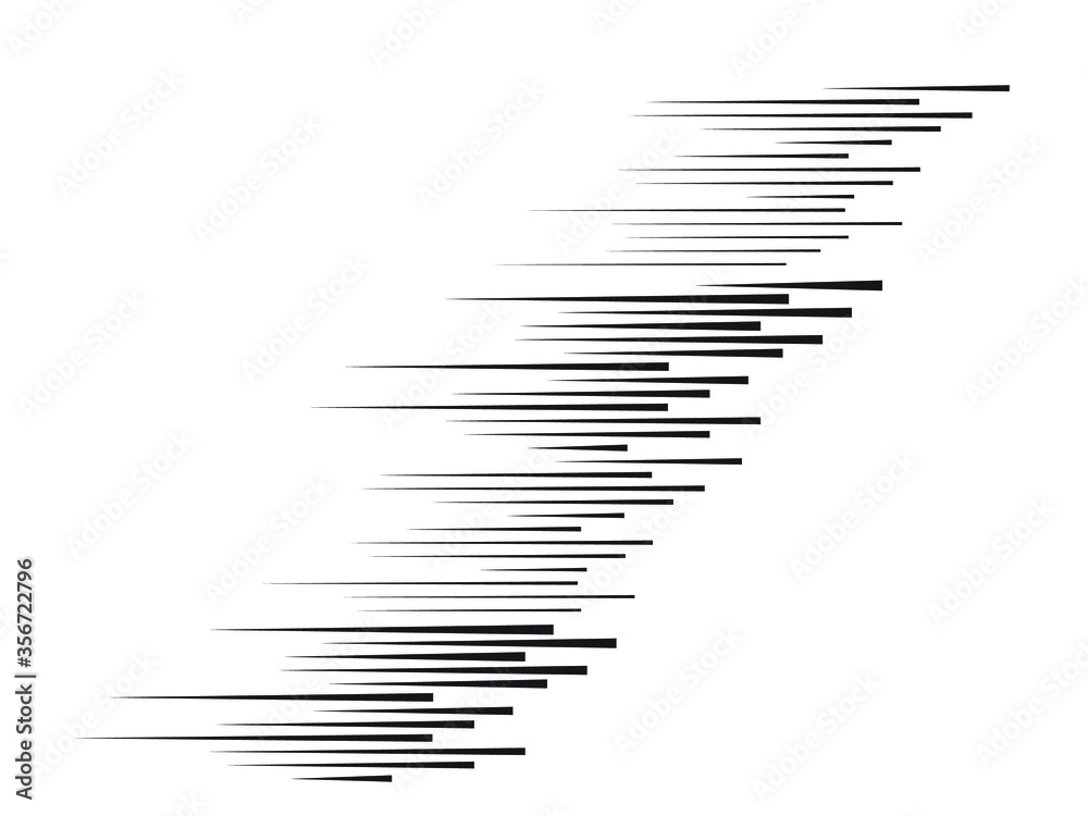 Speed Lines in arrow Form . Vector Illustration .Technology Logo ...