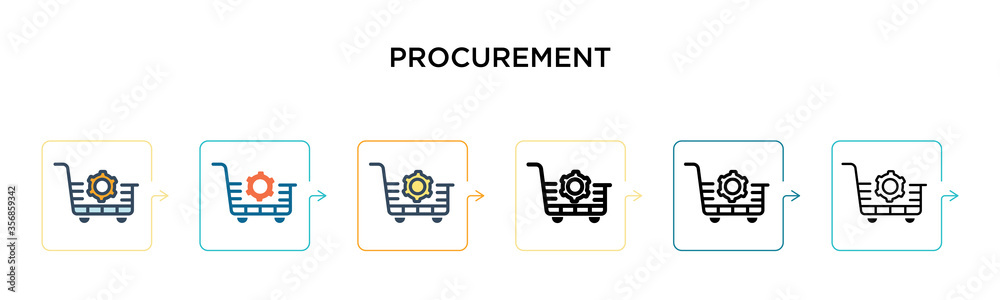Procurement Icon Vector