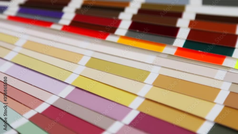 choice of materials, textures and colors for room renovation. sample ...