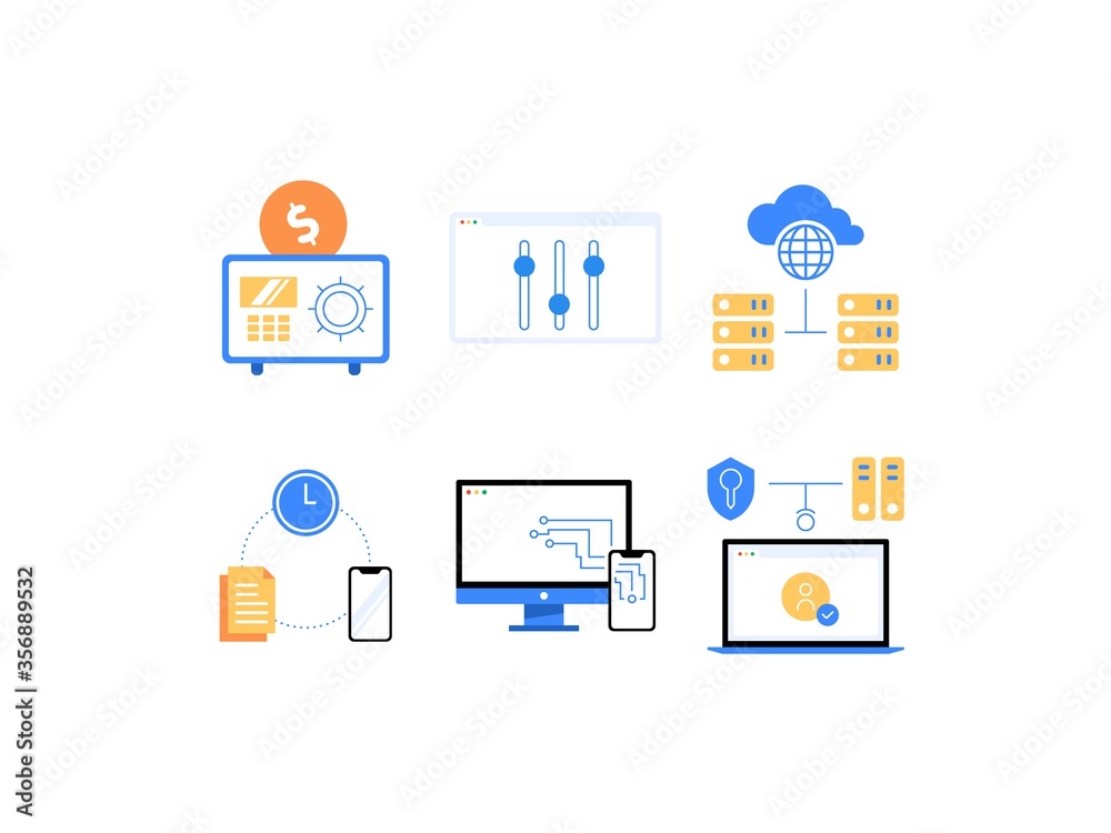 SaaS, PaaS, IaaS and other cloud computing services advantages flat ...