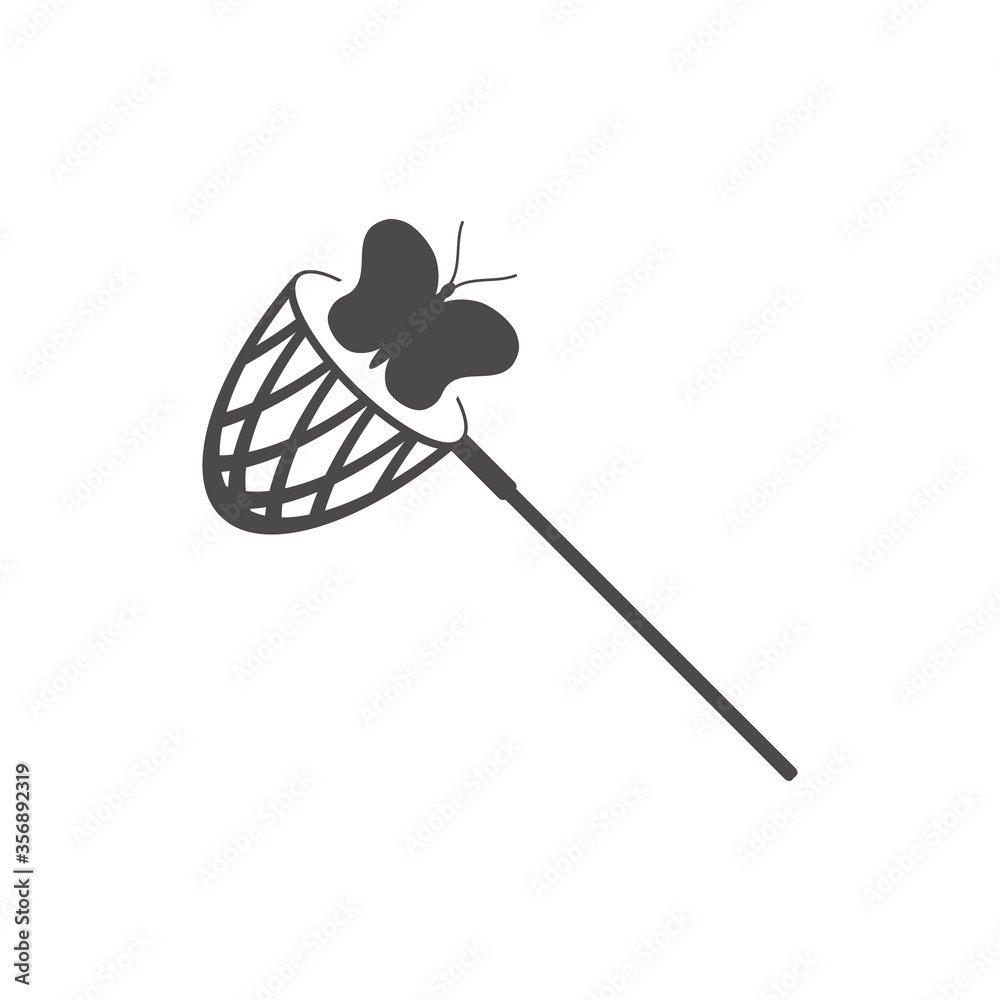 Butterfly Net Vector