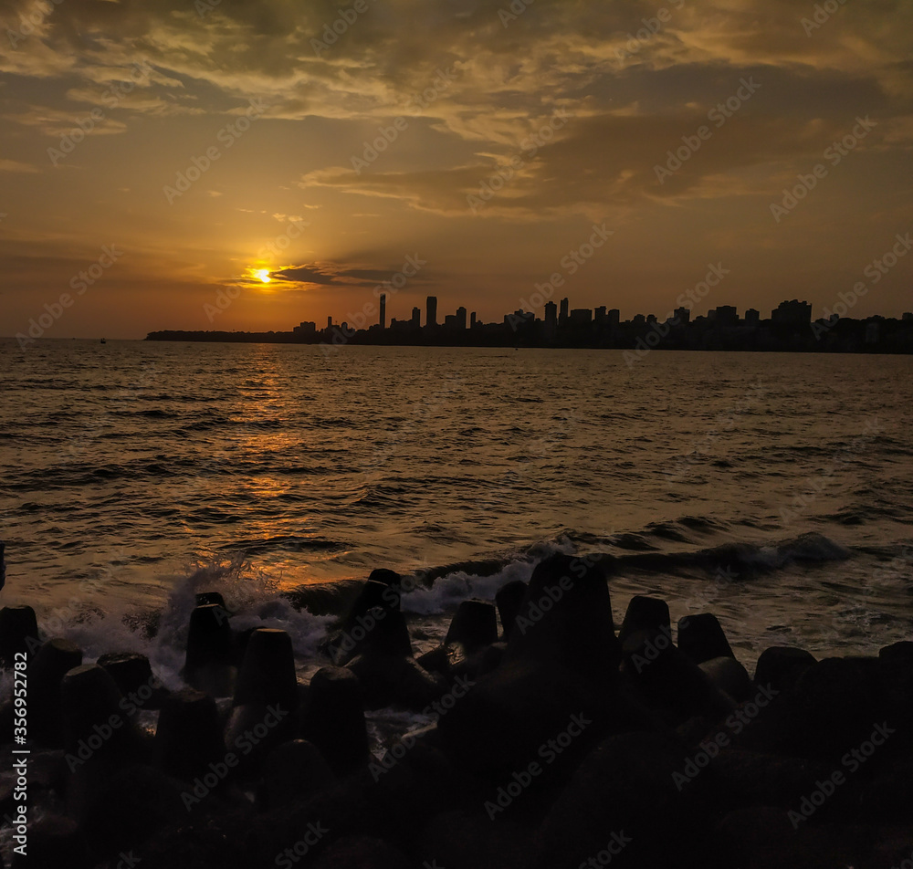 Marine Drive Sunset