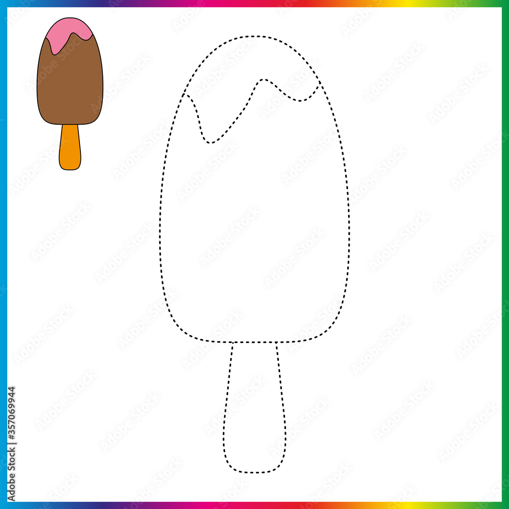 connect the dots and coloring page. Worksheet - game for kids. Restore ...