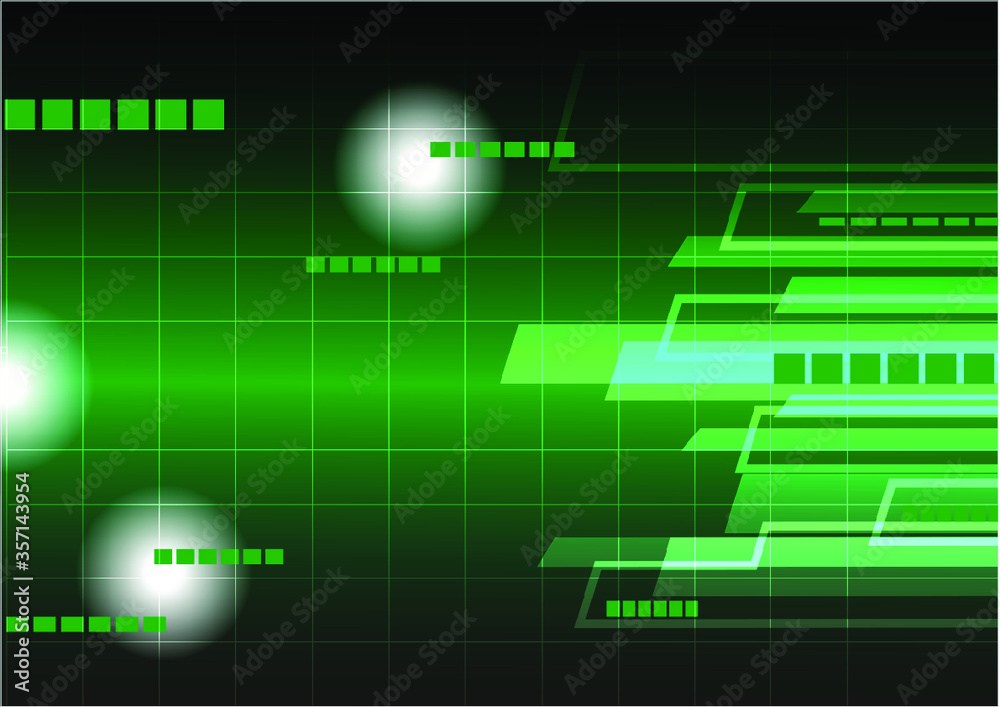 green technology background Stock Vector | Adobe Stock