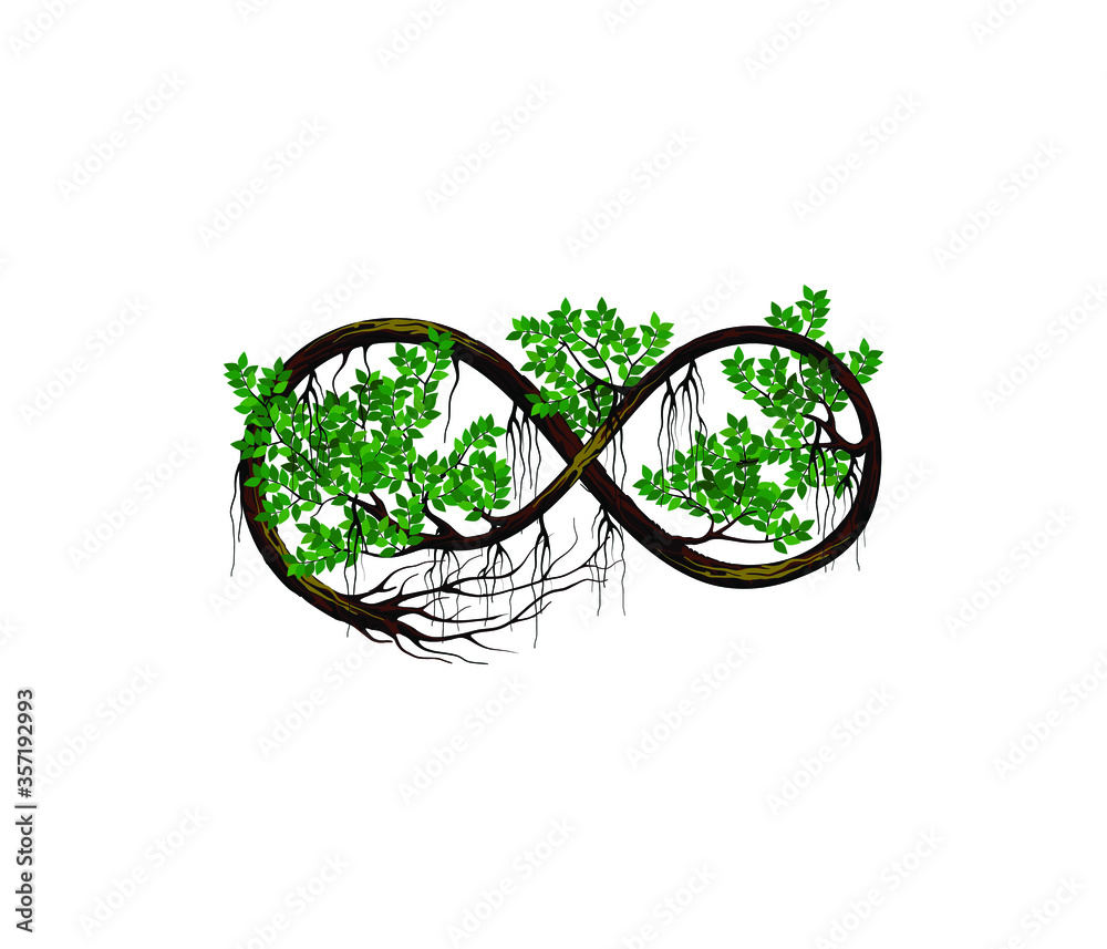 Ancient Tree Vector Illustration Banyan Tree In The Form Of An ancient-tree-vector-illustration-banyan-tree-in-the-form-of-an