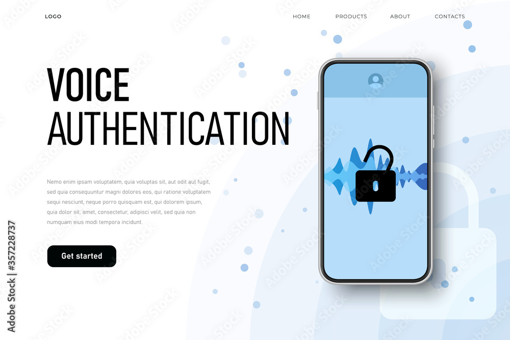 Voice biometric access authentication for personal identity recognition ...