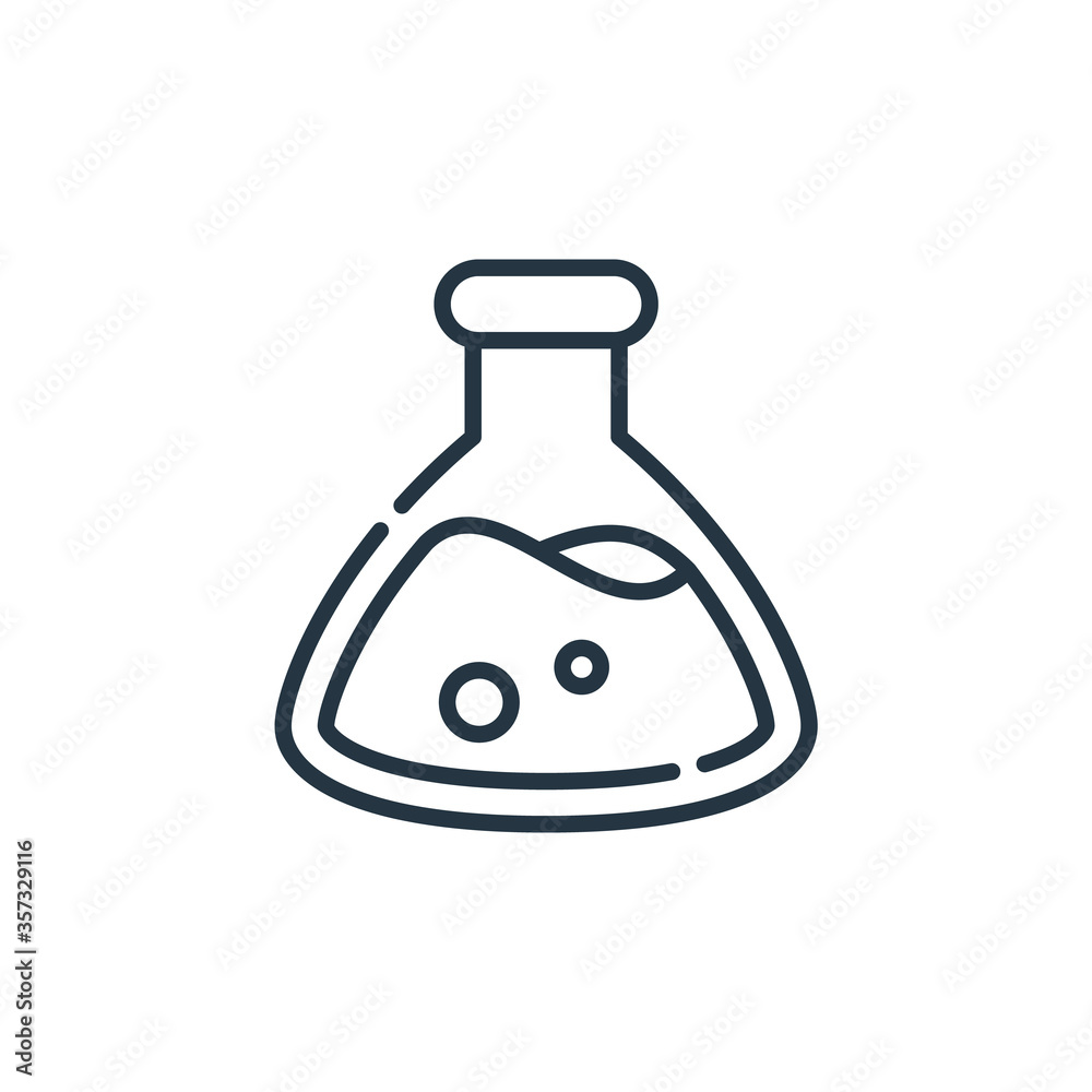 chemistry vector icon. chemistry editable stroke. chemistry linear ...