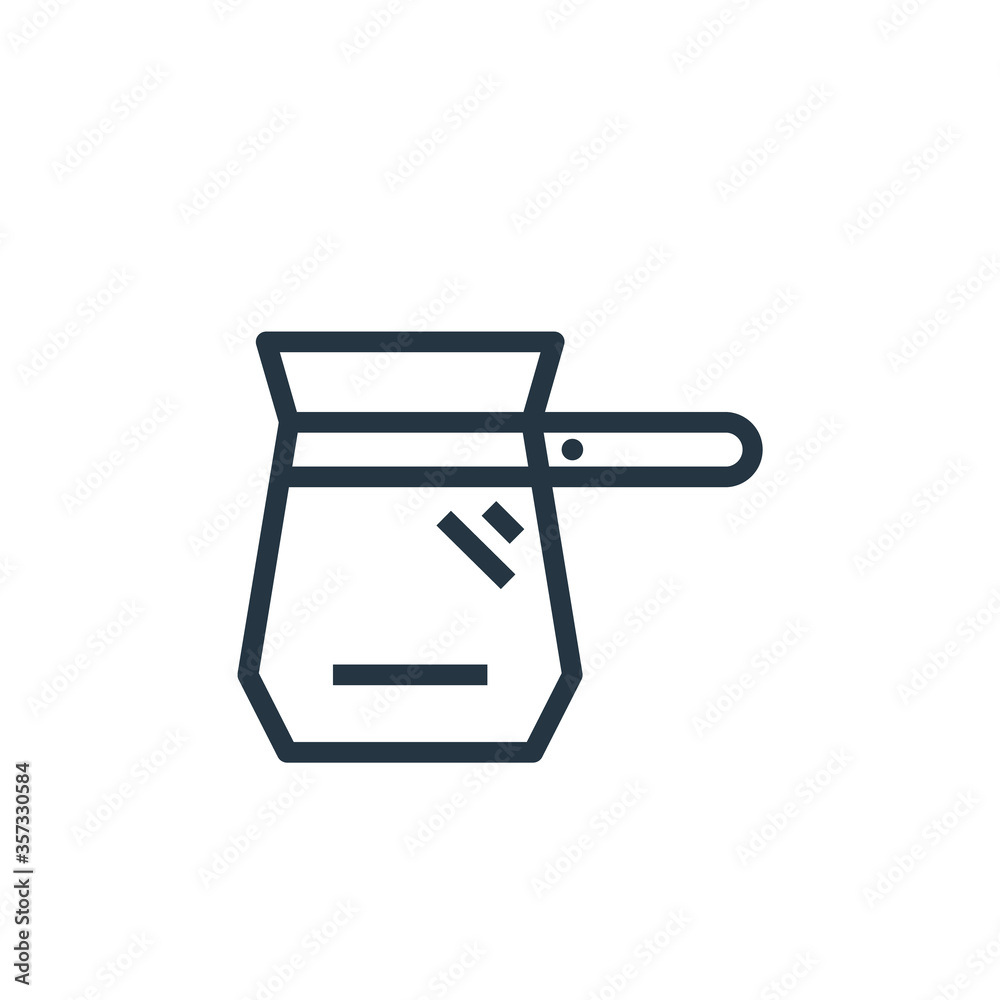 coffee maker vector icon. coffee maker editable stroke. coffee maker ...