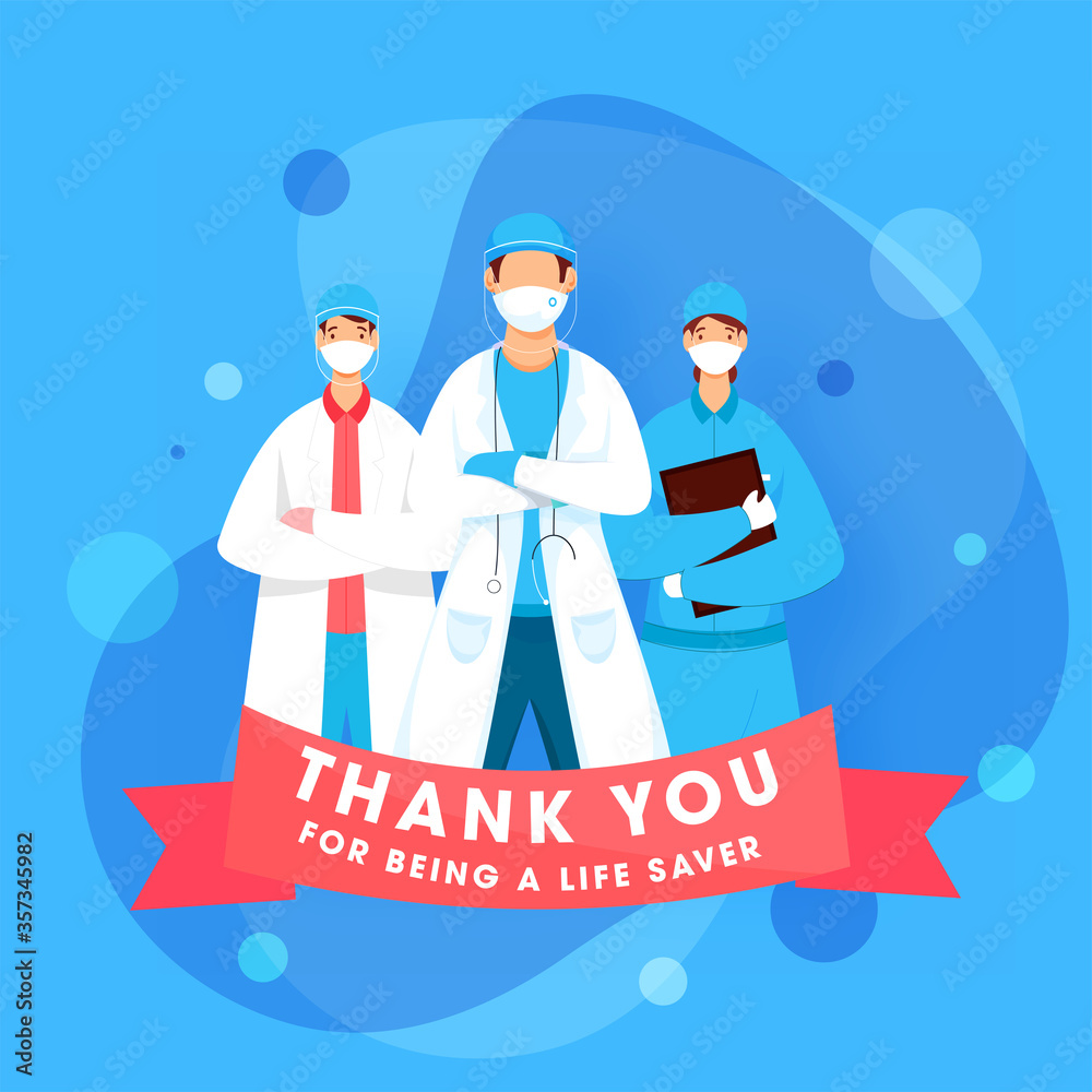 Thank You for Being a Lifesaver as Medical Personnel Team for Fighting ...