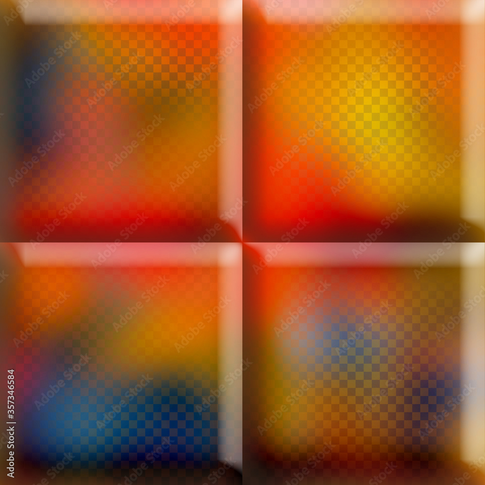 abstract colourful background with copy space, blurred 3d square effect ...