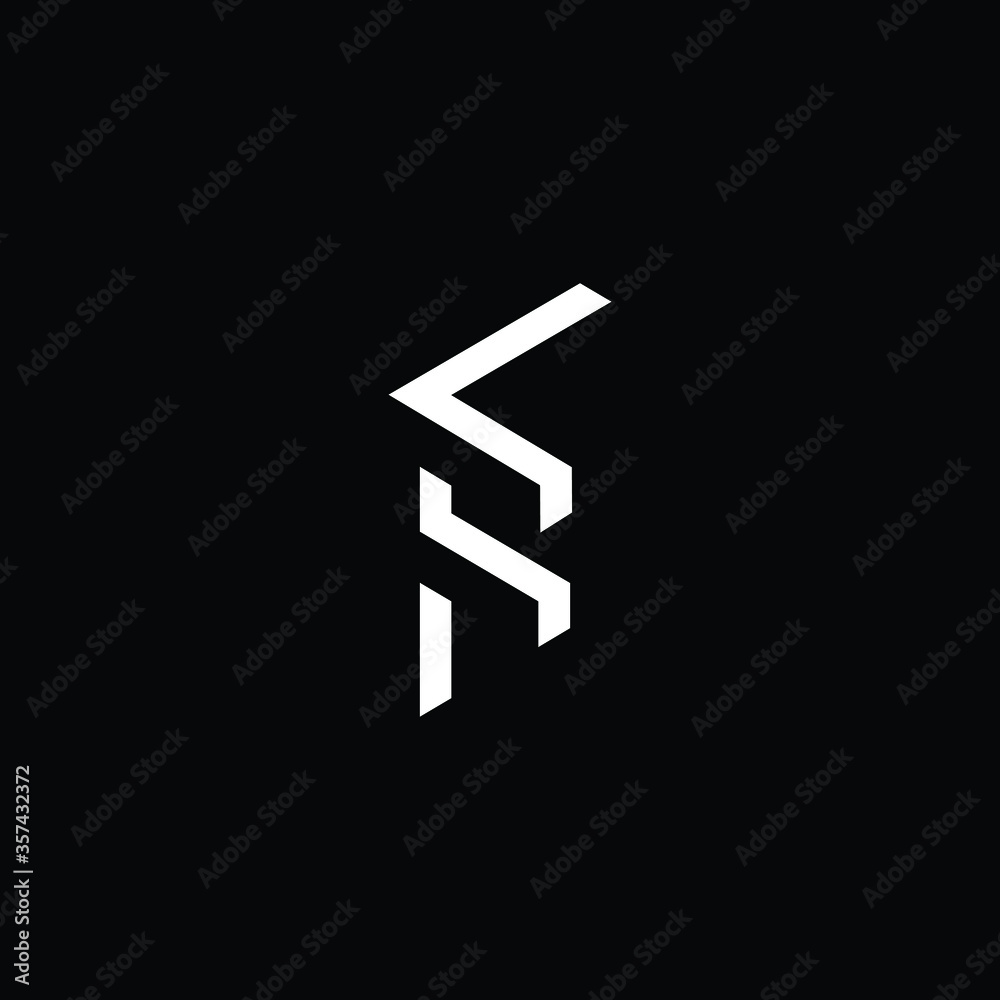 Professional Innovative 3D Initial LF logo and FL logo. Letter FL LF ...