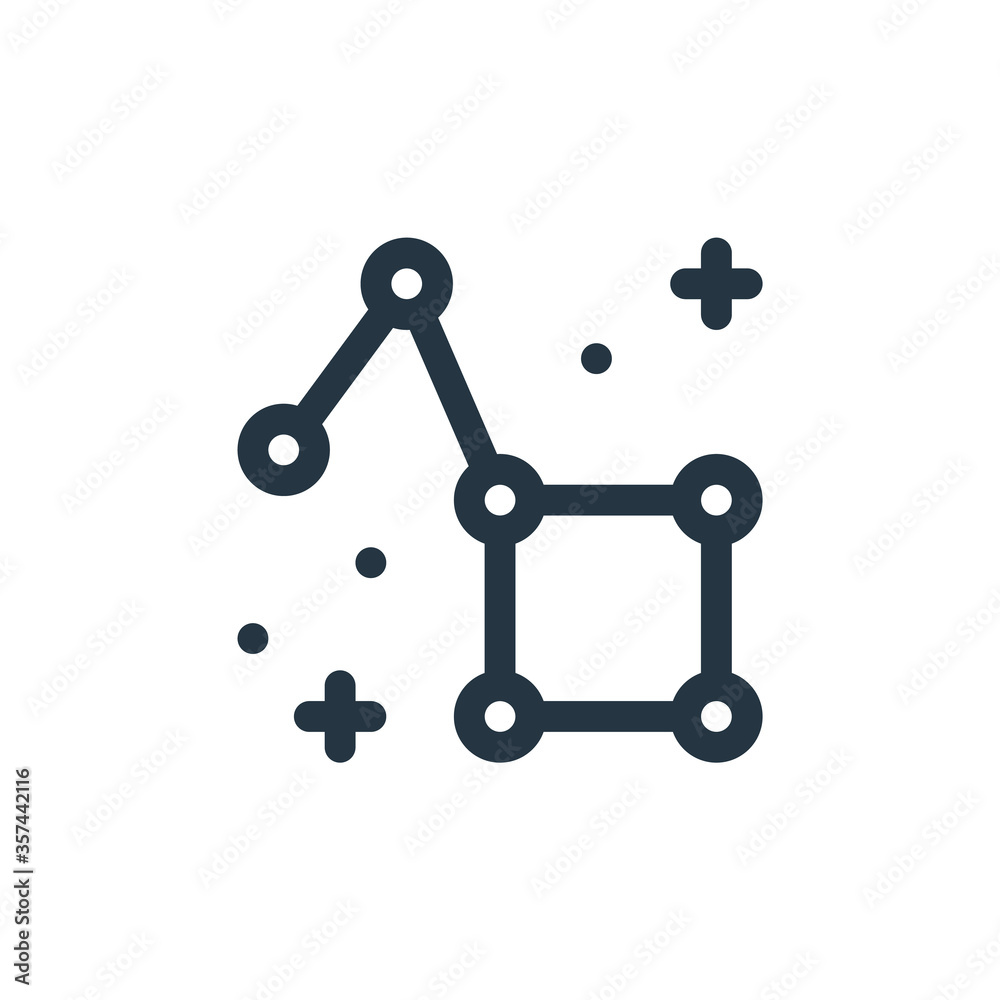 constellation vector icon. constellation editable stroke. constellation ...