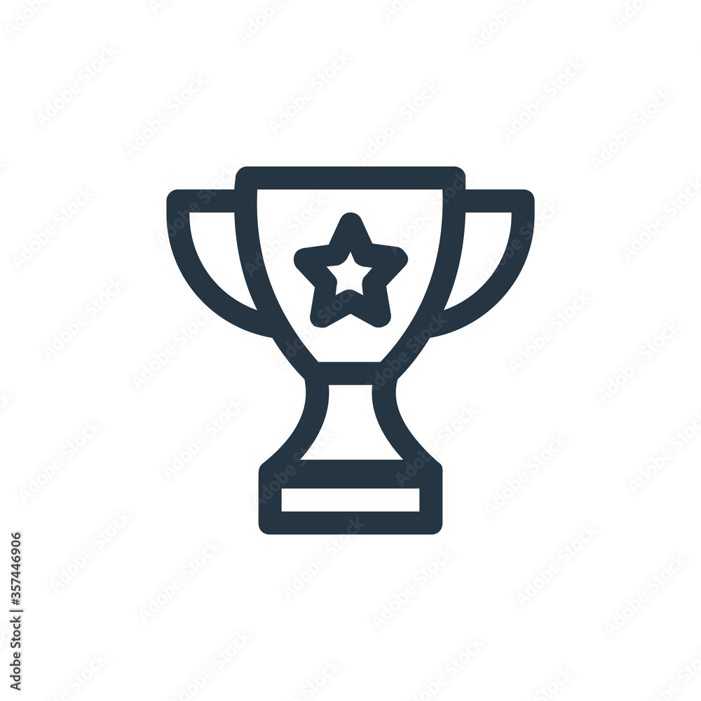 award vector icon. award editable stroke. award linear symbol for use ...