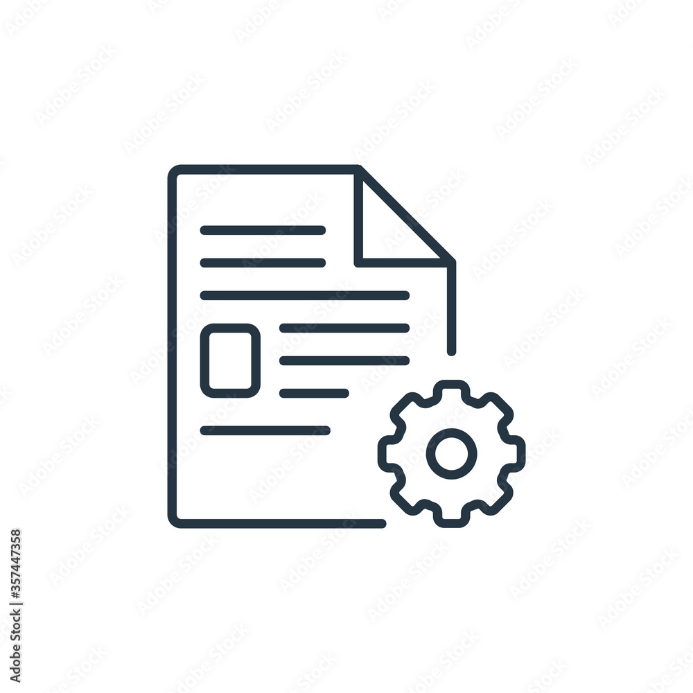 setting vector icon. setting editable stroke. setting linear symbol for ...