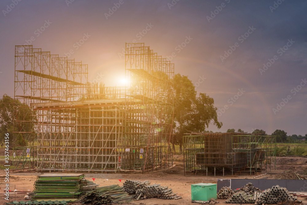 construction worker expressway and highway ,construction infrastructure ...