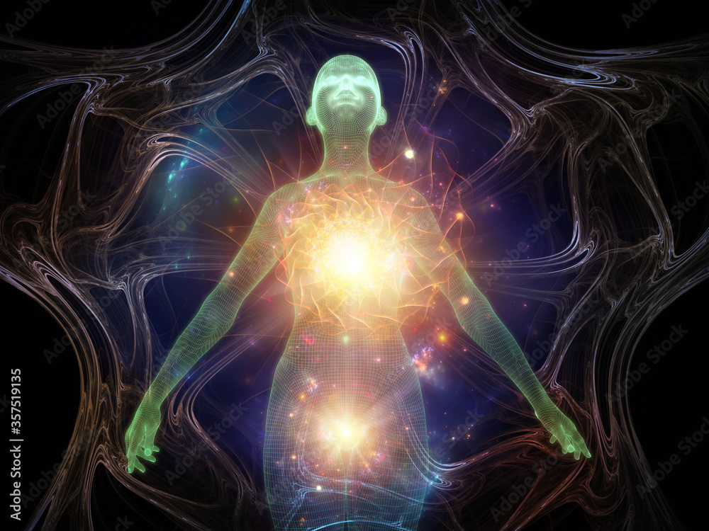 Human Radiance Stock Illustration | Adobe Stock