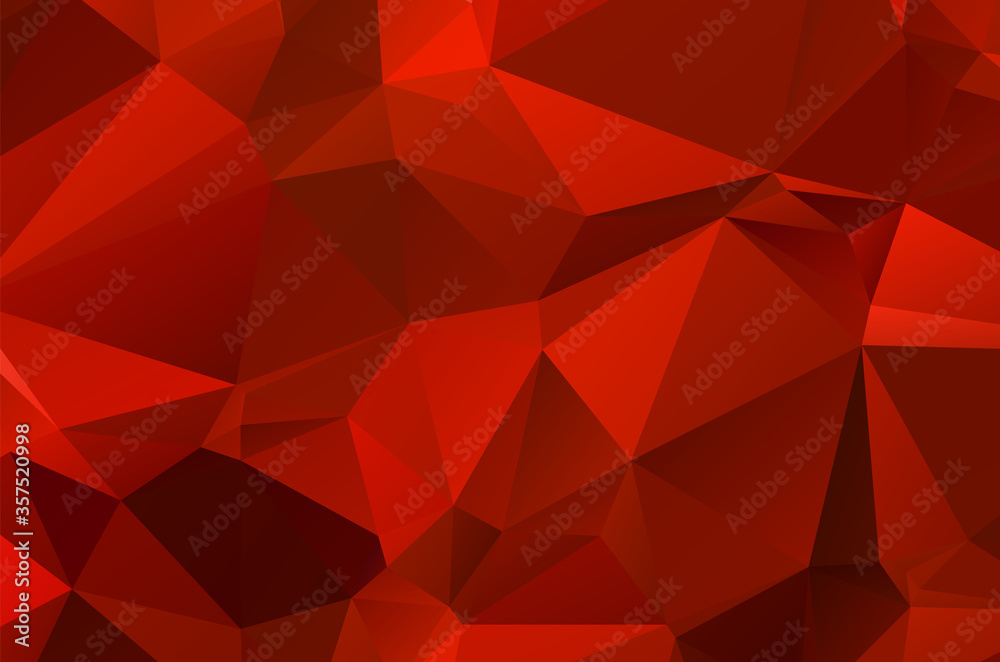 Abstract red geometric background for design Stock Vector | Adobe Stock