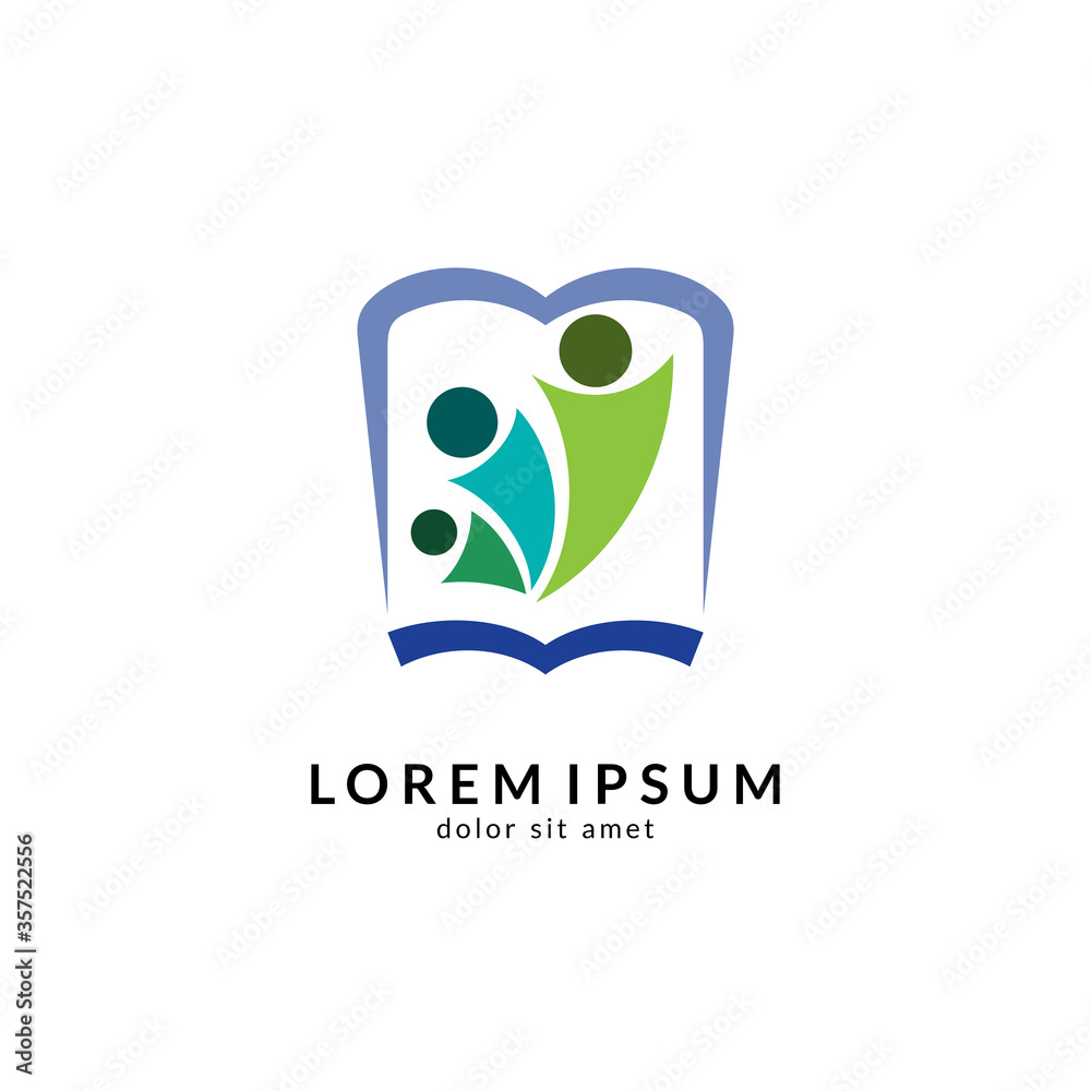 Education logo vector, suitable for school, college, university, campus ...