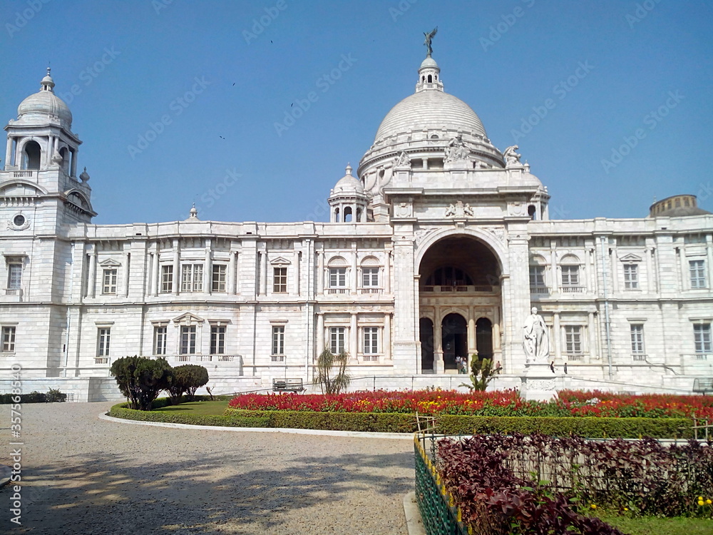 Victoria Memorial Museum, Kolkata India Stock Photo | Adobe Stock